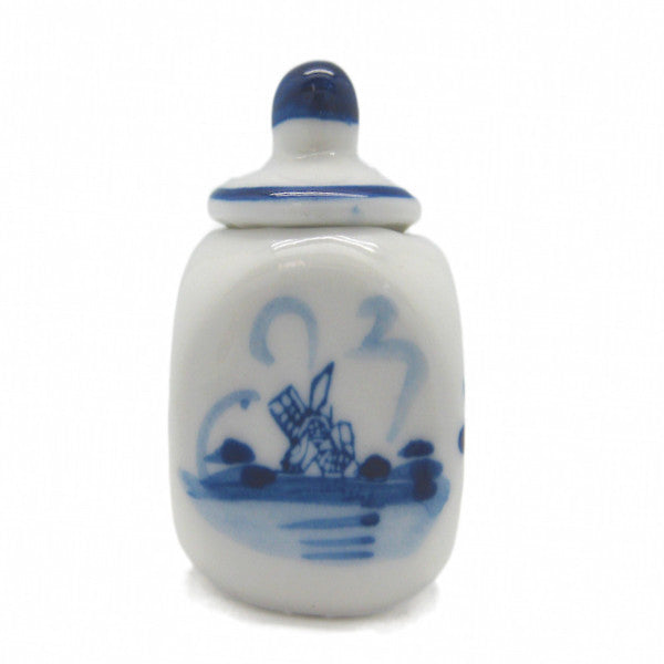 First Tooth Box Miniature Delft Ceramic