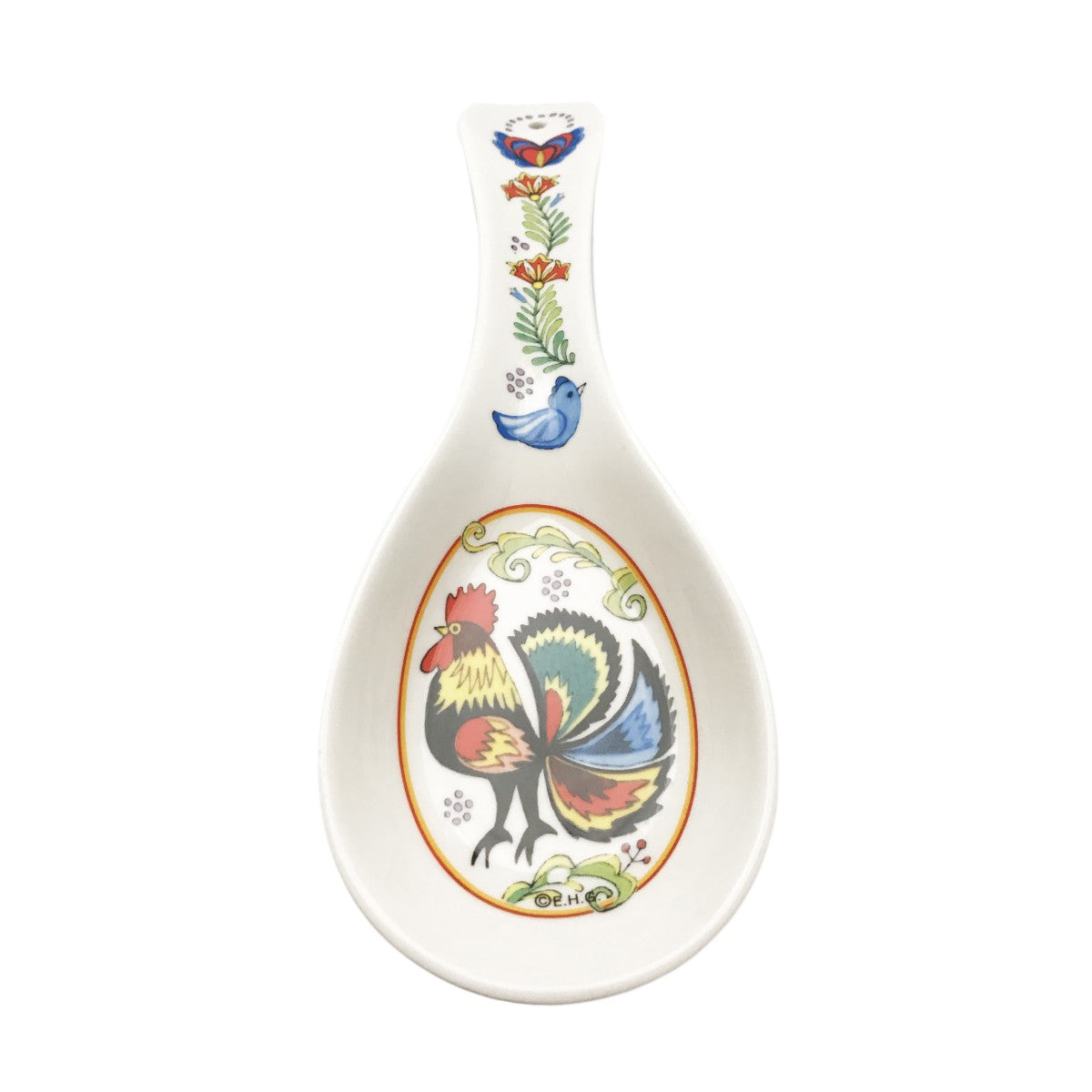 Kitchen Decor Spoon Rest: Rooster